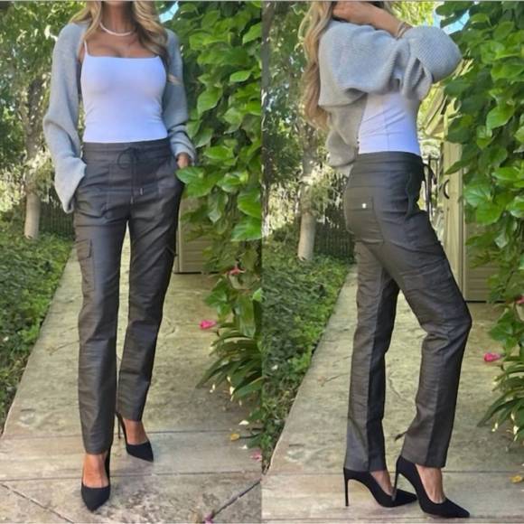 BEVY FLOG | Pants & Jumpsuits | New Bevy Flog Ali Pant In Gray Vegan ...